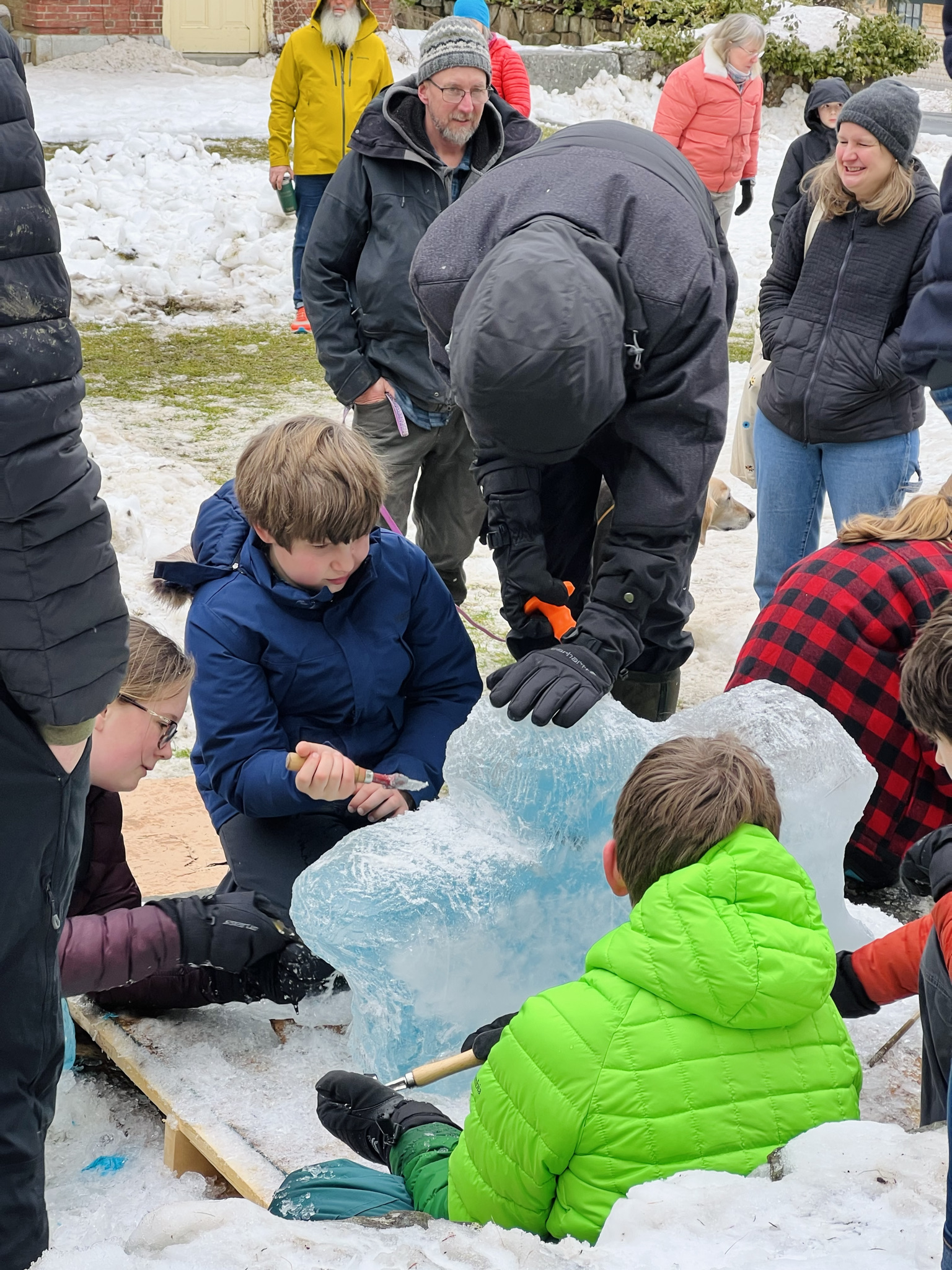 Sign Up Now for Winterfest Ice Carving! | Camden Public Library