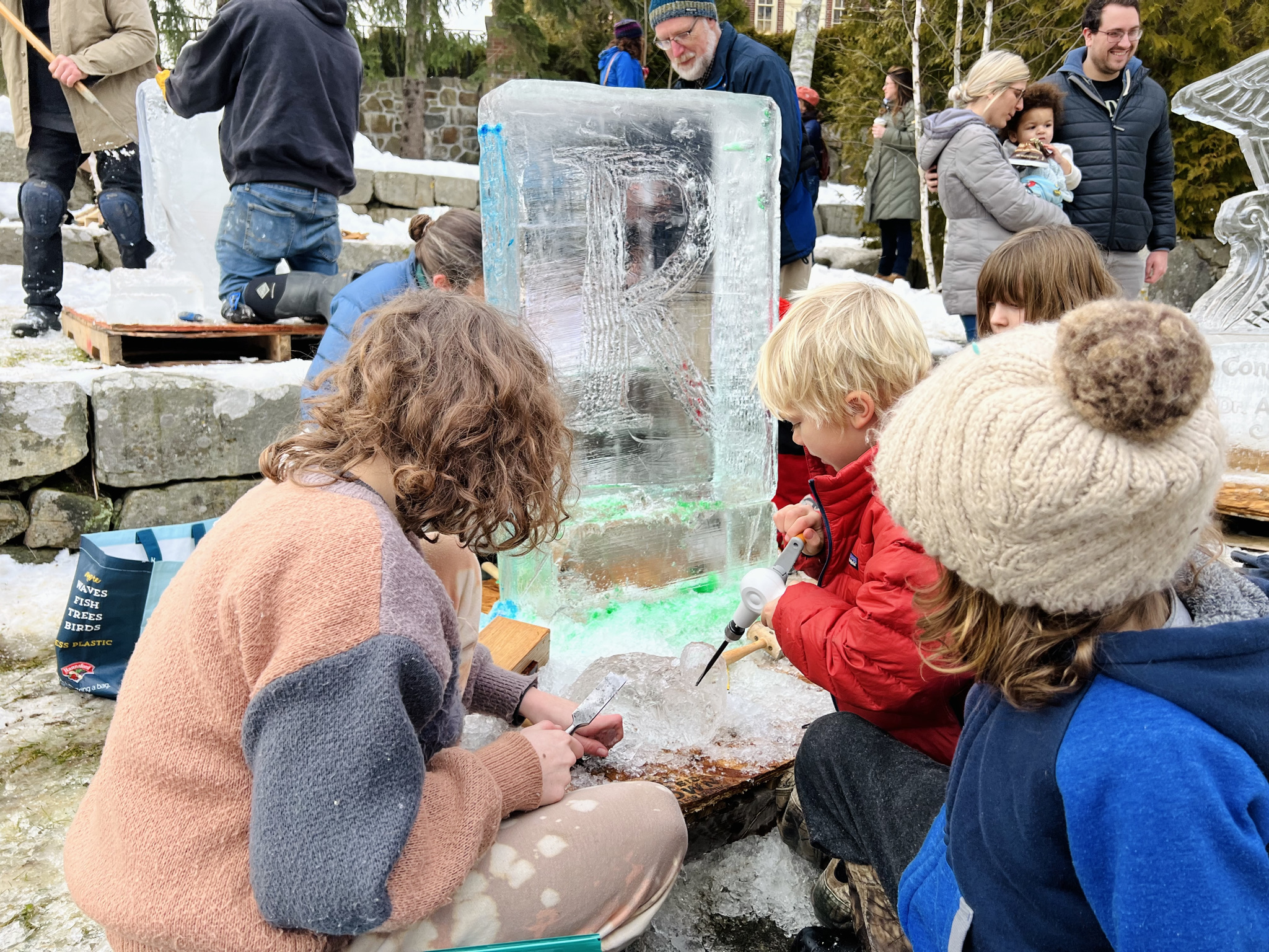 Sign Up Now for Winterfest Ice Carving! | Camden Public Library